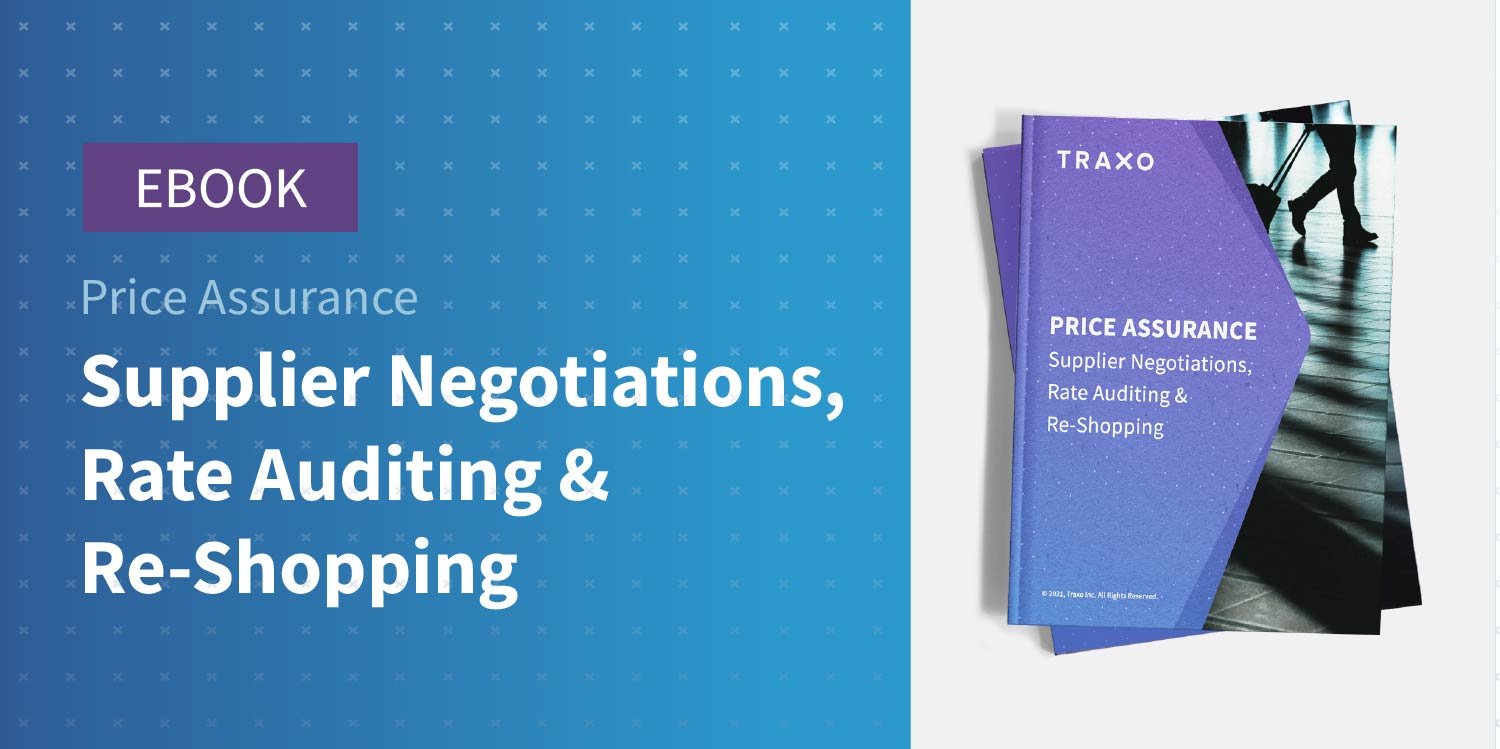 Price Assurance Supplier Negotiations Rate Auditing Re Shopping Ebook